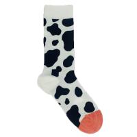 China Knitted Regular Style Women Girls Fashion Breathable Cute Print Cotton Winter Socks for sale