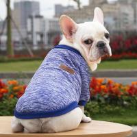 China XS-XXL Solid Color Printed Knit Dog Sweater Winter Warm Luxury Pet Clothes for Outdoor for sale