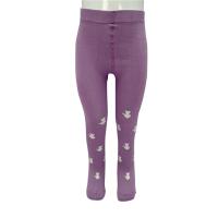 China Baby Girls' Pantyhose Custom Printed Polyester Pile Yarn Tights with Cute Designs for sale