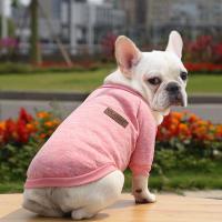 China Knitted Puppy Clothes Solid Pattern Polyester Material for Your Four-Legged Companion for sale