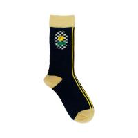 China Breathable Winter Slouch Cotton Embroidery Socks For Women 7 Days Lead Time Support for sale