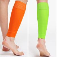 China Solid Pattern Stockings for Children's Football Sports Socks Leg Sleeve Ready Stock for sale