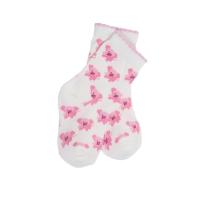 China Gray Safe Non-slip Socks for Children Winter Season Cartoon Beauty Kids Socks for sale