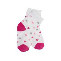 China Gray Safe Non-slip Socks for Children Winter Season Cartoon Beauty Kids Socks for sale