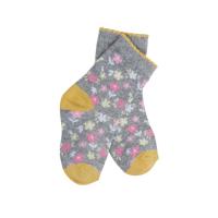 China Gray Safe Non-slip Socks for Children Winter Season Cartoon Beauty Kids Socks for sale