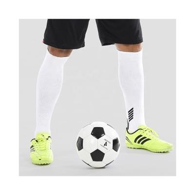 China Polyamide Solid Pattern Sweat-absorbent Soccer Long Socks for Training at affordable for sale