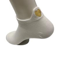 China Upgrade Your Summer Wardrobe with Women's Cotton Crew Socks and Embroidery Pattern for sale