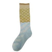China Custom Women Ladies Knit Socks Jacquard Ankle Cotton Warm Socks Soft and Comfortable for sale