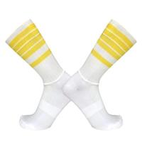 China Polyamide and Spandex Fabric Anti-Slip Long Sports Socks with Personalized Printing for sale