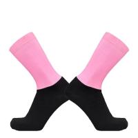 China Polyamide and Spandex Fabric Anti-Slip Long Sports Socks with Personalized Printing for sale