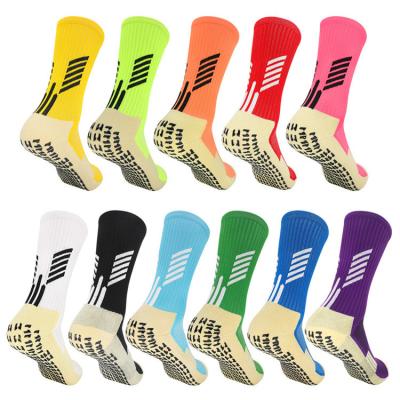 China Custom Sport Grip Socks for Soccer Anti Slip and Breathable Shock Mitigation for sale