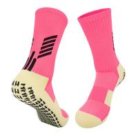 China Custom Print Anti Slip Cotton Compression Sports Socks LZ-22-SPORTS 24 for sale