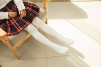 China Woven Custom Girls School Tights Combed Cotton Compression Warm Tights Leggings for Kids for sale