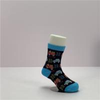 China Soft and Comfortable 70%Cotton 28%Polyester 2%Spandex Baby Knit Socks with Cute Design for sale