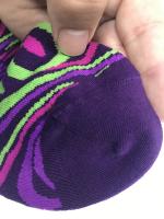 China Winter Combed Cotton Socks Colorful Festival Crazy Funny 360 Print Men Women 5% Spandex for sale