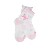 China Toddler Girls Socks with Quick Dry and Breathable Fabric 70%Cotton 28%Polyester 2%Spandex for sale
