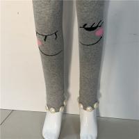 China Cartoon Pattern Knitted Girls' Tights for School and Outdoor Activities for sale