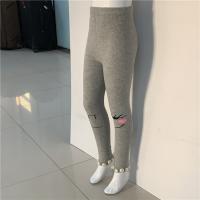 China Cartoon Pattern Knitted Girls' Tights for School and Outdoor Activities for sale