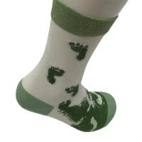 China Ankle Length Customized Women's End Yarn Silver Mixed Nylon Socks for EU Size 36-40 for sale