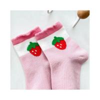 China Children's Socks with Cute Cartoon Print and Soft Cotton Fabric in Standard Thickness for sale