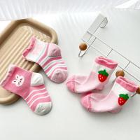 China Anti Slip Baby Socks 6-12 Months in Standard Thickness and 70% Combed Cotton Material for sale