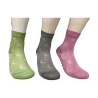 China 100% Fashion Stylish Minimalist Women's Shiny Silk Nylon Socks with Anti-slip Feature for sale