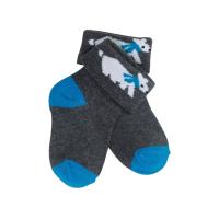 China 12-24M Kids Socks Knitted from Organic Cotton with Textured Design and Comfort for sale