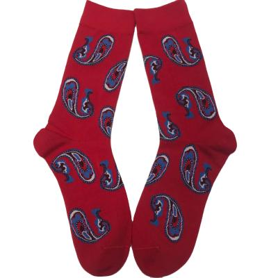 China Men's Designer Fashion Socks in Cotton Polyester with Custom Logo and Needle Detection for sale