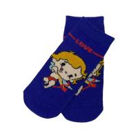 China Quick Dry Gray Sport Anti Slip Newborn Baby Boy Warm Cartoon Cute Tube Knitted Ankle Socks for sale
