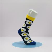 China Fashion Socks featuring Custom Cartoon Food Fruit Print and Sweat-Absorbent Material for sale