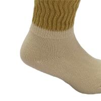 China Newborn High Ankle Knitted Anti Slip Long Baby Socks with Breathable Cotton for sale