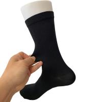 China Oem Men's Hand Stitched Full Elastic Pressure Socks Custom Color Casual Ankle Length for sale