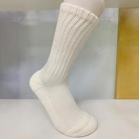 China Thick 100% Cotton Women's Fur Cushioned Sports Socks with Printing Logo Heated Sublimation for sale
