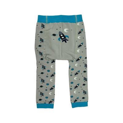China Girls Frog Pattern Warm Tights with 80%Combed Cotton 18%Polyamide 2%Spandex Material for sale