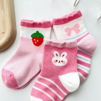 China Breathable Customization Fashionable Cute Cartoon Kids Socks with Printing 0-12 Month and 1-3 Year for sale