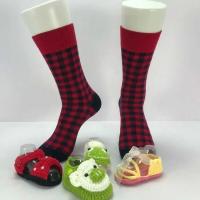 China 2024 Beauty Socks Women's Checkered Stockings with Knitting Handlinking and Personality for sale