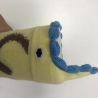 China Standard Thickness Cotton Fishmouth Socks for Boys and Girls Aged 3-6 Customized Design for sale