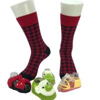 China 2024 Beauty Socks Women's Checkered Stockings with Knitting Handlinking and Personality for sale