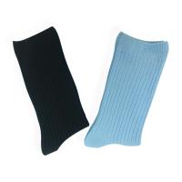 China Fashion Customized Embroidery Logo Cotton Long School Style Women Socks in OEM Service for sale