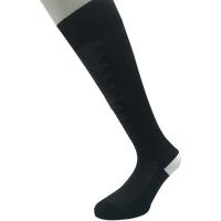 China Summer Season Unisex Black Compression Sport Socks 100% Polyester 15-20 Cm Long Tube for sale