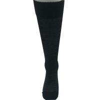 China Summer Season Unisex Black Compression Sport Socks 100% Polyester 15-20 Cm Long Tube for sale
