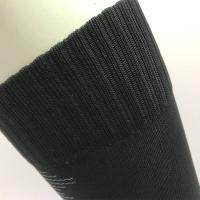 China Summer Season Unisex Black Compression Sport Socks 100% Polyester 15-20 Cm Long Tube for sale
