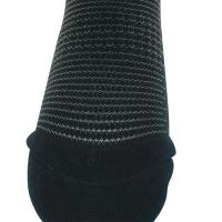 China Summer Season Unisex Black Compression Sport Socks 100% Polyester 15-20 Cm Long Tube for sale
