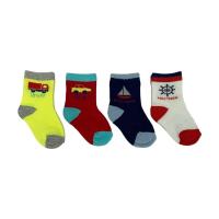 China Cartoon Pattern Kids Socks in Soft and Breathable Cotton Material Perfect for Babies for sale