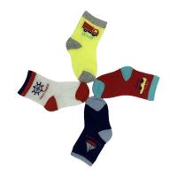 China Cartoon Pattern Kids Socks in Soft and Breathable Cotton Material Perfect for Babies for sale