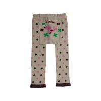 China Hot Autumn Winter Baby Girl Tights with Combed Cotton Fabric and Flower Stockings Pattern for sale