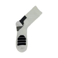 China Red White Cotton Athletic Sport Crew Socks Custom Logo Print Pattern Design for Men Women for sale