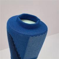 China Pink Blue Print Pattern Anti Slip Sports Socks LZ-20-SQ001-2 for sale