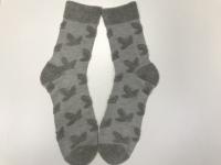 China Men's Winter Thermal Socks Soft and Cozy Thicken Knitted Socks with Print Pattern for sale