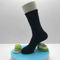 China Black Autumn Breathable Sweat Wicking Anti Slip Cotton Crew Compression Sports Socks for sale